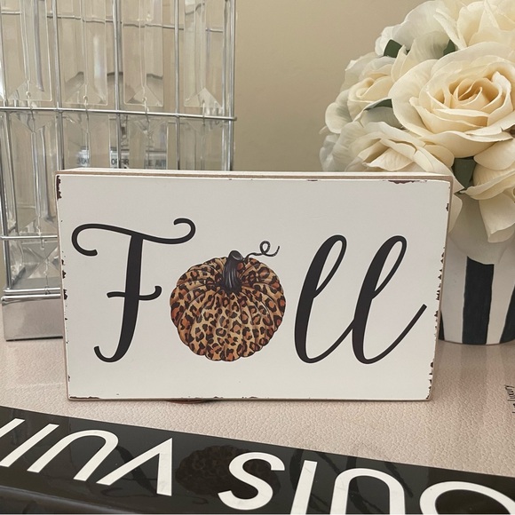 Hobby Lobby | Holiday | Hobby Lobby Fall Leopard Print Pumpkin Small ...